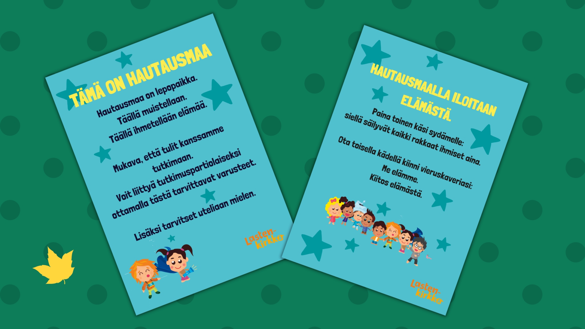 TUTKIMUSPARTIO HAUTAUSMAALLA Lastenkirkko tutkimuspartio-hautausmaalla-lastenkirkko